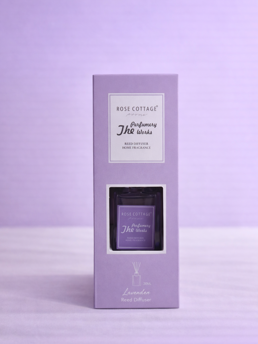Rose Cottage Lavender Reed Diffuser 30ml | Home Fragrance – Wraparts
