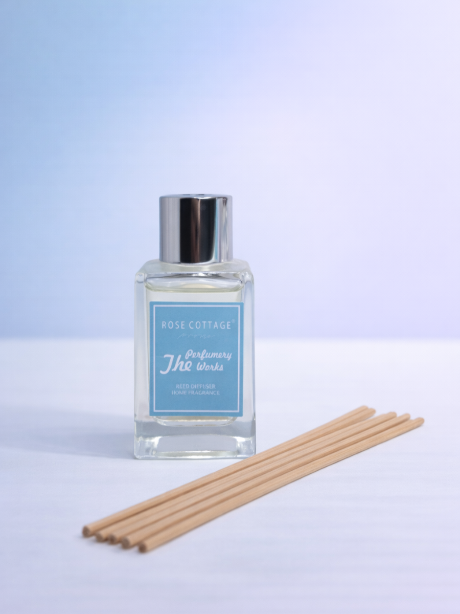 Rose Cottage Vanilla Reed Diffuser 30ml | Warm Fragrance – Wraparts