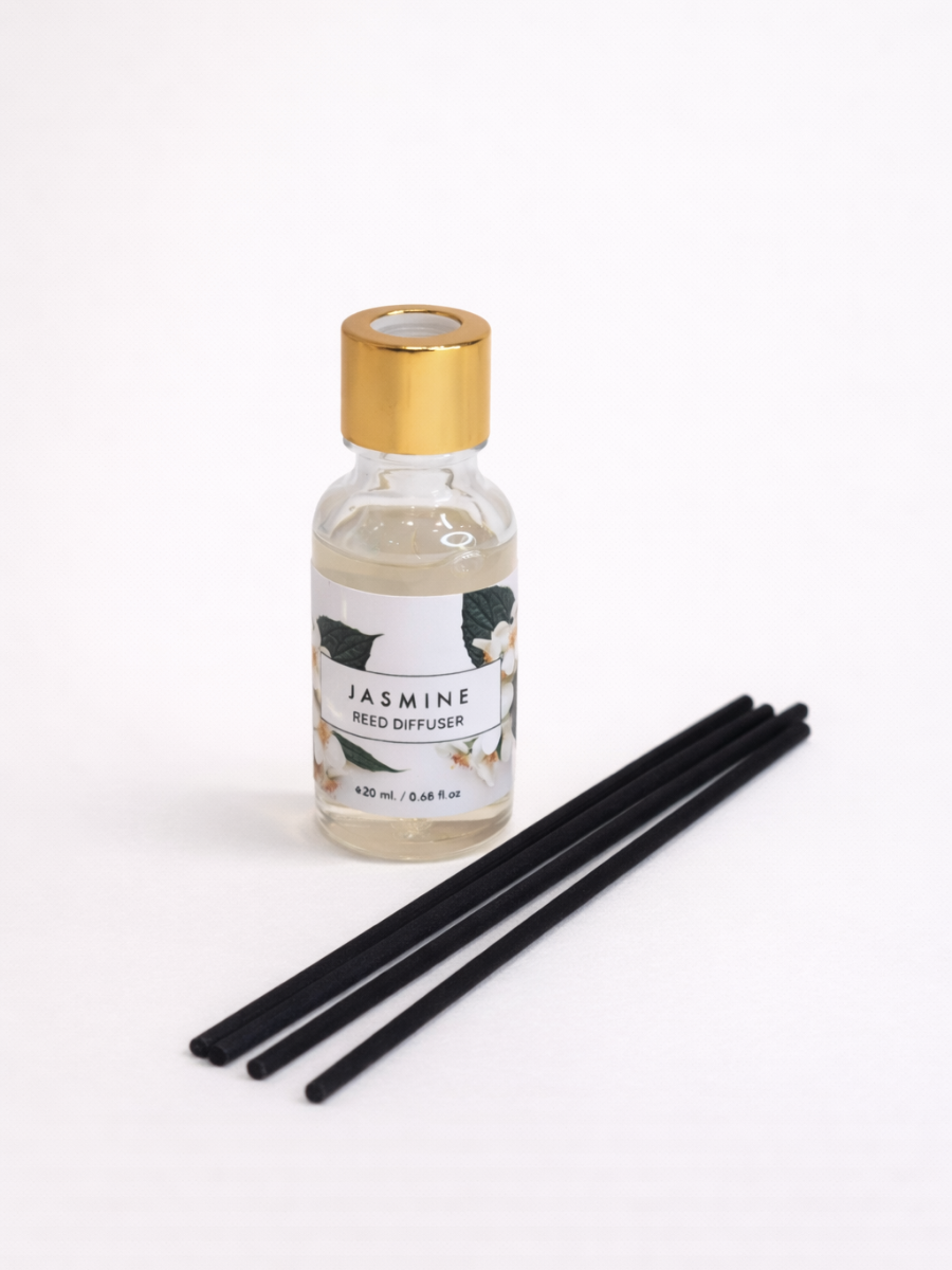 Tomiu Jasmine Reed Diffuser 20ml - Exotic Floral Fragrance – Wraparts